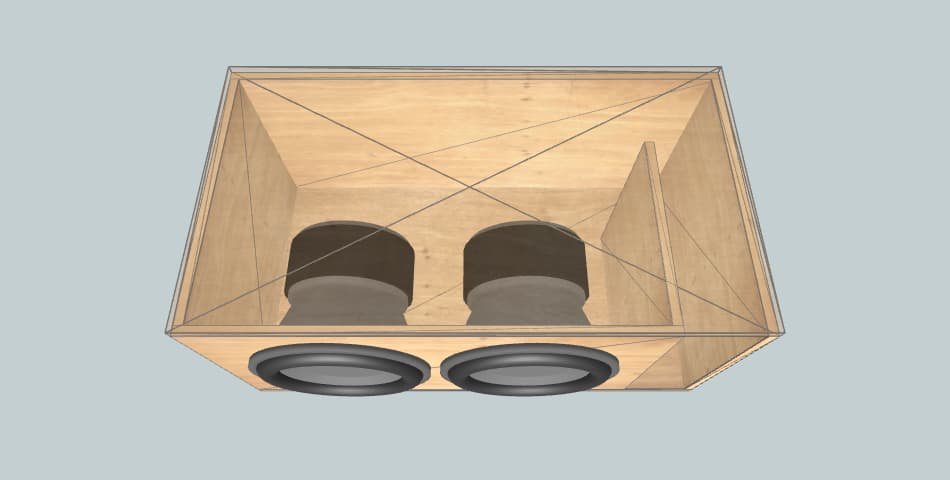 Subwoofer Box Skar Audio ZVX 15s | Ported Box | Slot