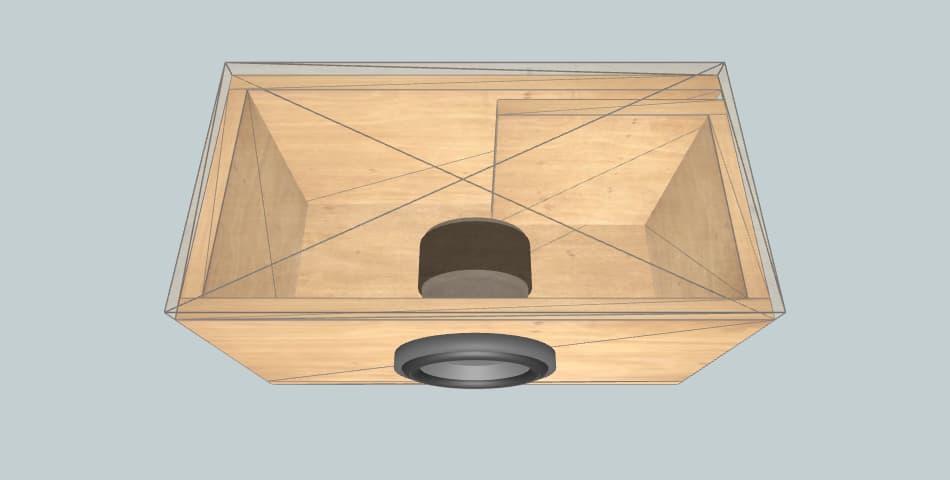 Subwoofer Box DB Drive WDX G2 6,5 | Ported Box | Slot