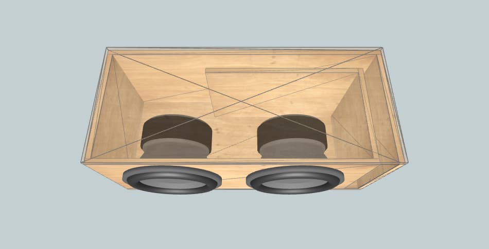 Subwoofer Box Avatar Audio SST-12 | Ported Box | Slot