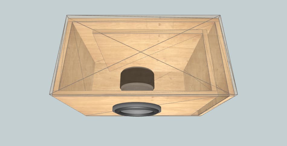 Subwoofer Box Sundown Audio SA X-8 | Ported Box | Slot